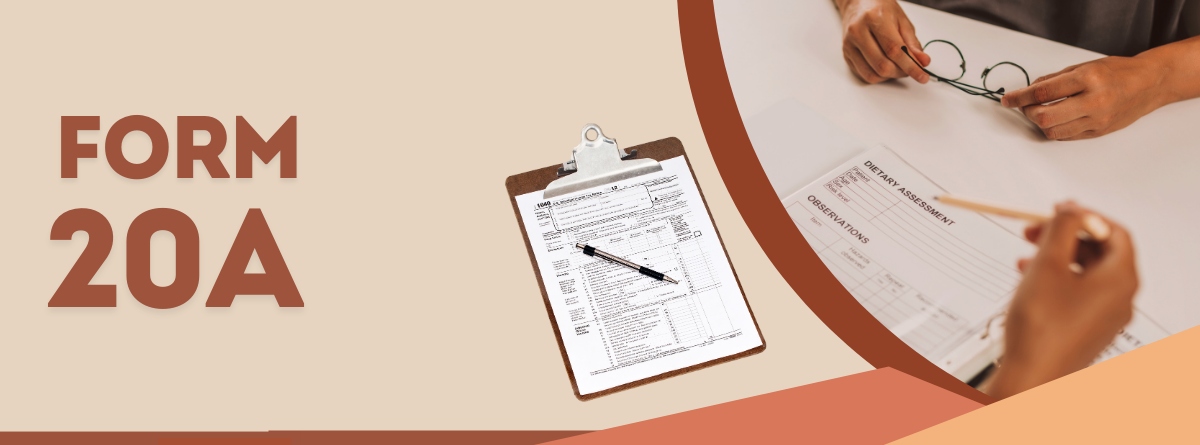 Form 20A Declaration for Starting a Company’s Business | 5paisa